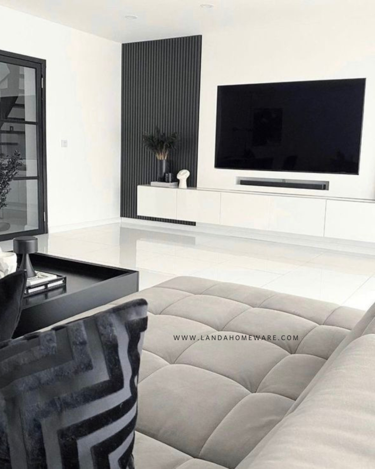 Matte Grey Wall Unit – Landa Homeware